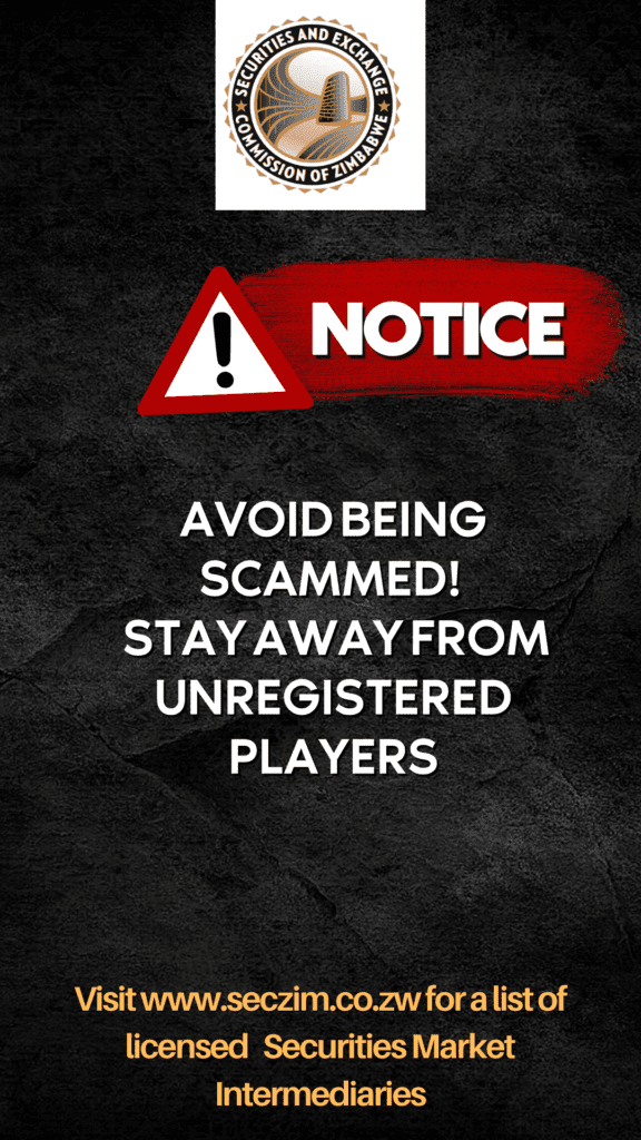 Scam Notice – Securities and Exchange Commission of Zimbabwe